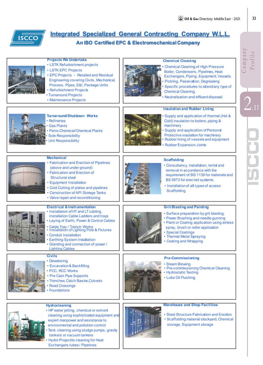 Integrated Specialized General Contracting Company W.L.L - Abu Dhabi ...