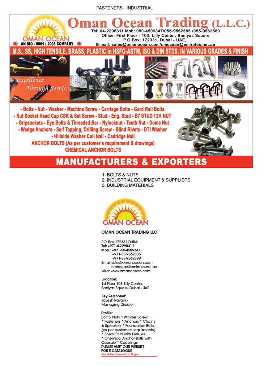 Oman Ocean Trading L.L.C. - Dubai, United Arab Emirates | Oil & Gas ...